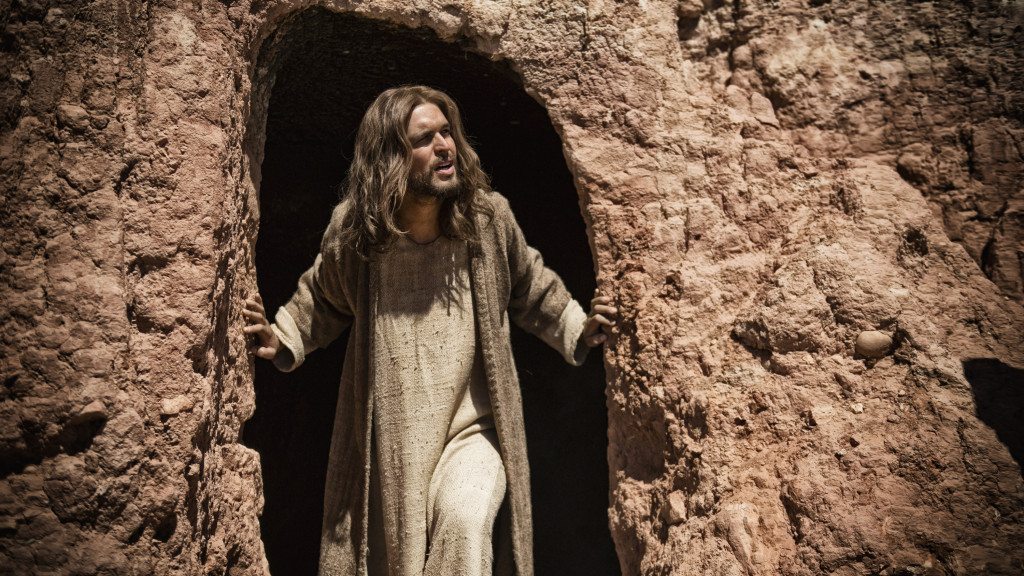 Jesus Wakes Up In Cave After Three Day Wine Binge