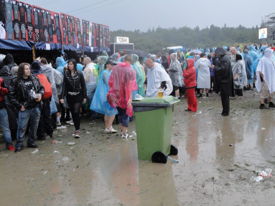 Festival Fans Prepare For Summer Of Getting Rained On In Fields
